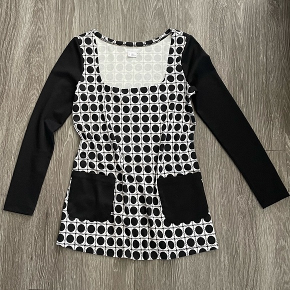 Urban Outfitters | Dresses | Uo Black White Spotted Shirt Dress | Poshmark